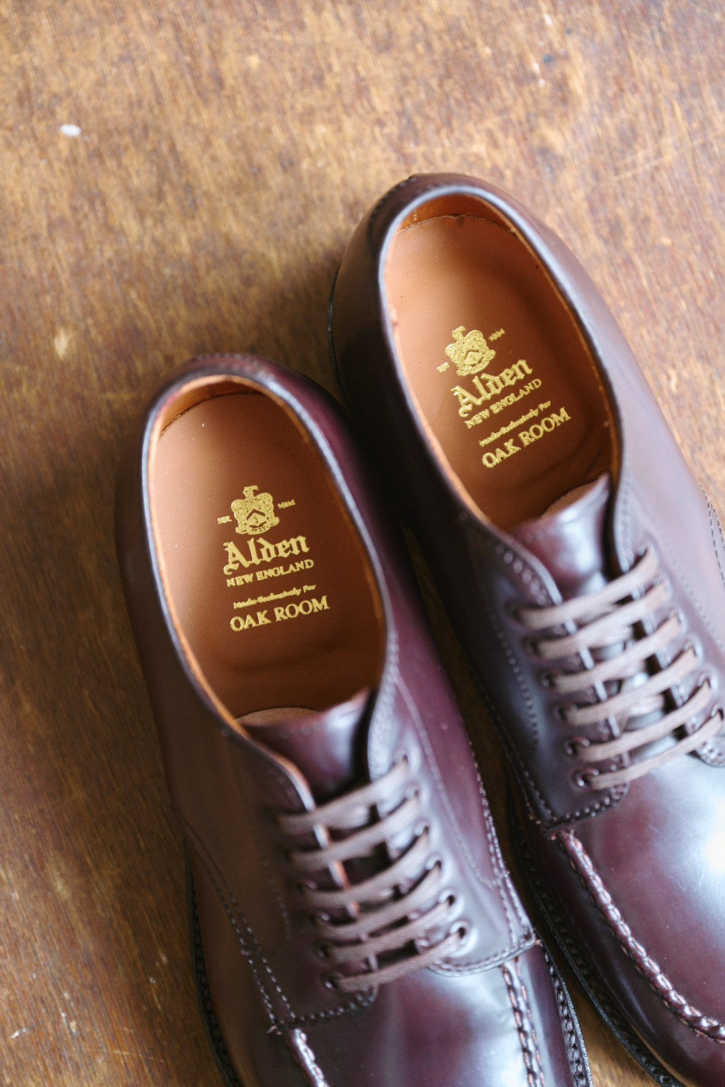 Alden | A1605 OAK ROOM Limited Split Toe Blucher Color 8 Shell Cordova ...