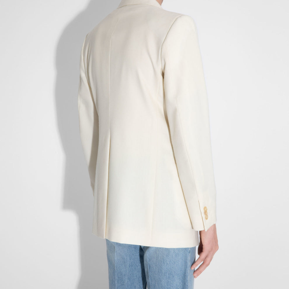 Husbands Paris | Single Breasted Jacket in Wool Cream – OAKROOM